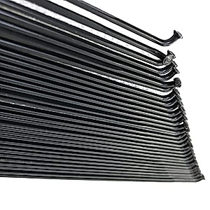 12pcs Spokes J-Bend Gauge 14G 2.0MTB Road Bike Spokes 168-302mm (Color : 235mm)