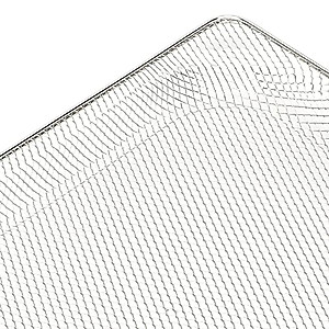 Yctze Oven Grill Rack, Chef Baking Sheets Stainless Steel Toaster Oven Grill Rack Cooling Rack Set Oven Crisp Baking Tray for Baking Cooking Roasting Oven Use