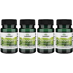 Swanson Pycnogenol - Super Strength 150 mg 30 Veg Caps 4 Pack