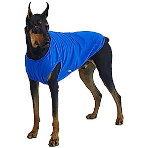 Lucky Petter Dog Sleeveless Tank Top Cotton Shirts for Dogs Plain Sleeveless T-Shirts Soft Breathable Cool Dog Shirt pet Clothes (5X-Large, Blue)