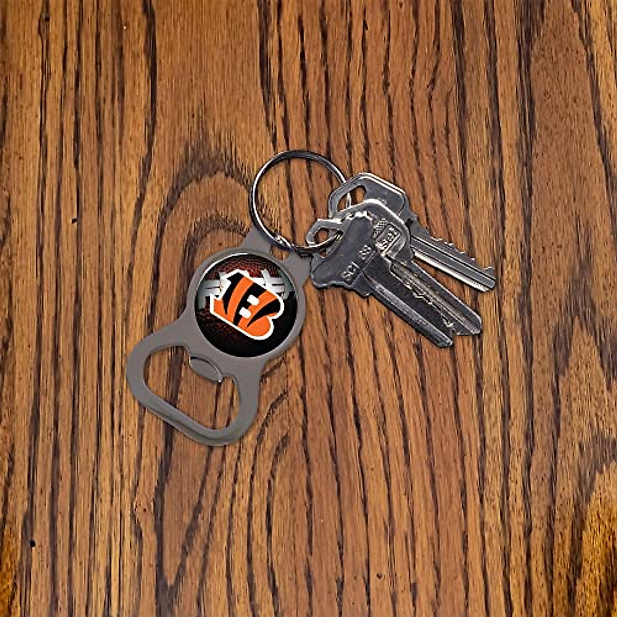 Rico Industries NHL Hockey Dallas Stars Metal Keychain - Beverage Bottle Opener With Key Ring - Pocket Size