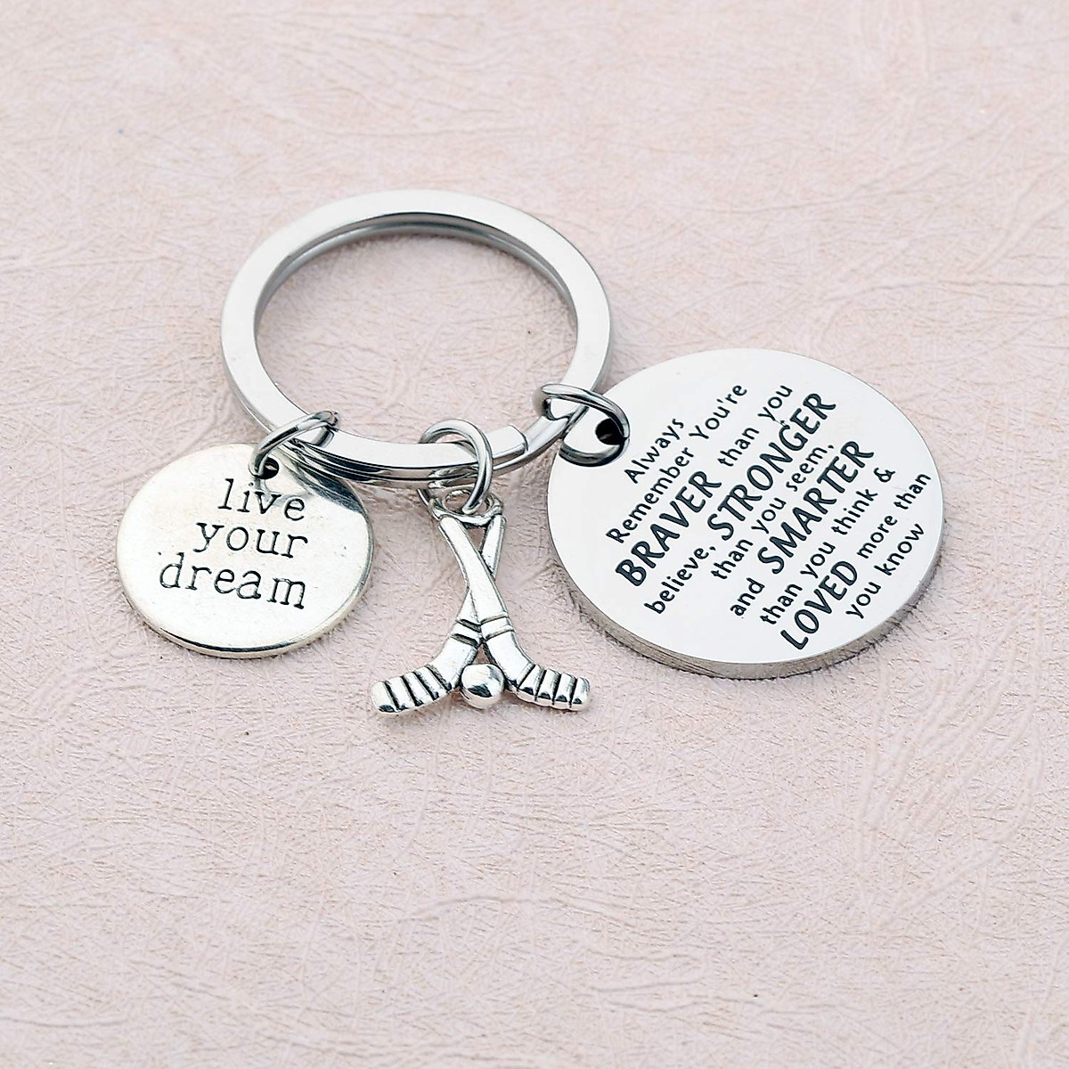BNQL Golf Keychain Golfer Gifts for Golf Lover Golfing Gifts for Golf Player Golf Team Club Gifts