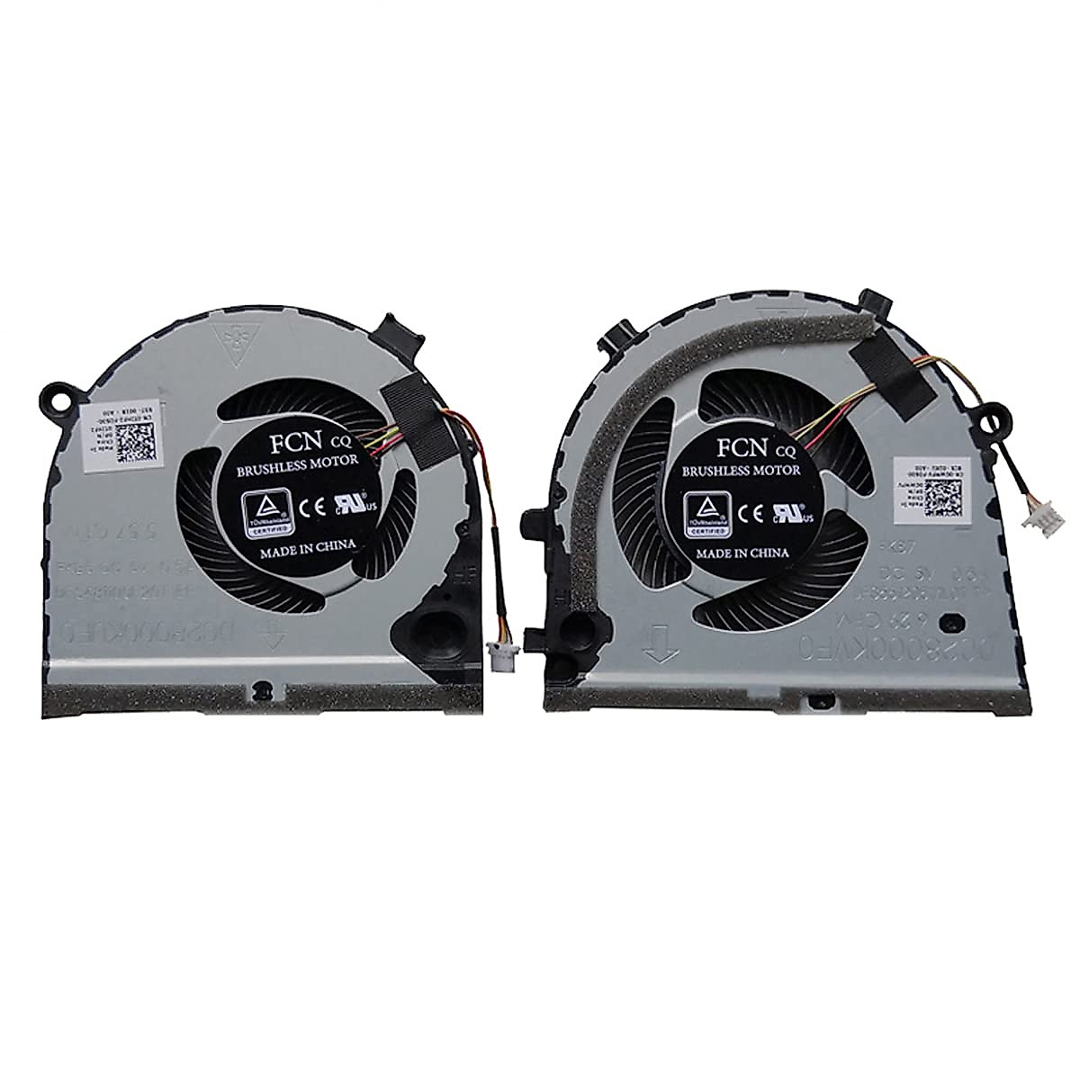 HK-Part Fan Replacement for Dell Inspiron G3 G3-3579 3779 G5 5587 CPU + Gpu Cooling Fan DP/N 0TJHF2 0GWMFV