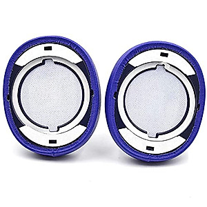 E55BT Ear Pads Replacement Earpads Ear Cushion Pads Compatible with JBL E55BT Over-Ear Wireless Headphones (Blue)