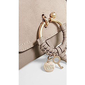 See by Chloe Women's Joan Mini Hobo, Motty Grey, One Size