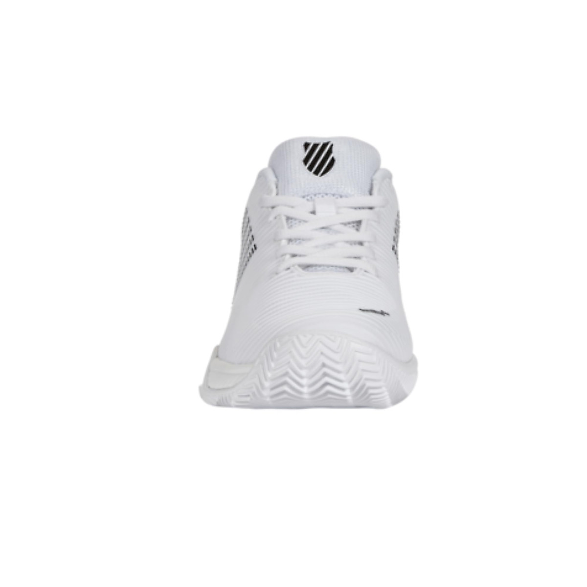 K-Swiss Women's Hypercourt Express 2 HB Tennis Shoe, White/Black, 7.5 M