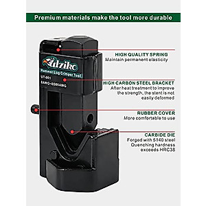 UTZIKO Hammer Lug Crimper Tool for 8 AWG - 0000 AWG Battery and Welding Cables