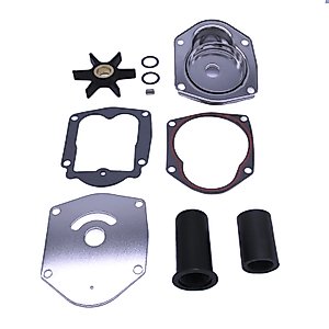 Boat Motor 821354A1 821354A2 3219 Water Pump Repair Kit with Housing 821351A3 for Mercury Quicksilver Force Mariner Outboard Engine 25HP 30HP 40HP 45HP 50HP, fit Sierra 18-4531