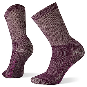 Smartwool Women's Hike Classic Edition Full Cushion Crew Socks, Bordeaux, Small