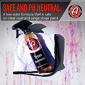 Adam's Polishes Iron Remover 5 Gallon - Iron Out Fallout Rust Remover Spray for Car Detailing | Remove Iron Particles in Car Paint, Motorcycle, RV & Boat | Use Before Clay Bar, Car Wax or Car Wash