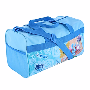 United Pacific Designs BCDUF: Blues Clues 600D Polyester Duffle Bag With Printed Pvc Side Panels