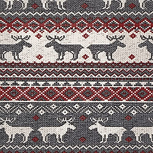 The Children's Place baby girls Family Matching Christmas Holiday Sets, Snug Fit 100% Cotton, Adult, Big Kid, Toddler, Pajama Set, Harvest Fairisle, 7 US