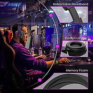 Gaming Keyboard and Mouse Combo,61 Keys Compact RGB Backlit Mechanical Feel Keyboard,RGB Backlit 2400 DPI Lightweight Gaming Mouse with Honeycomb Shell for Windows PC Gamers (4 in1/black Set)