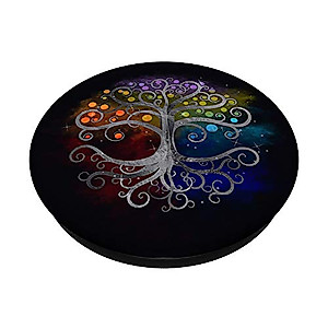 Tree of life - Yggdrasil PopSockets PopGrip: Swappable Grip for Phones & Tablets