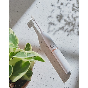 Wavee W-1 Rechargeable Electric Toothbrush, Sonic Brush Technology, Pearl White