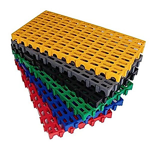 BBGS Floor Drainage Mat with Holes, Anti-Fatigue/Non-Slip Drainage Mat for Industrial Car Wash Slot-Free Gutter Floor Mat, 80x40x5cm (Color : Gray)