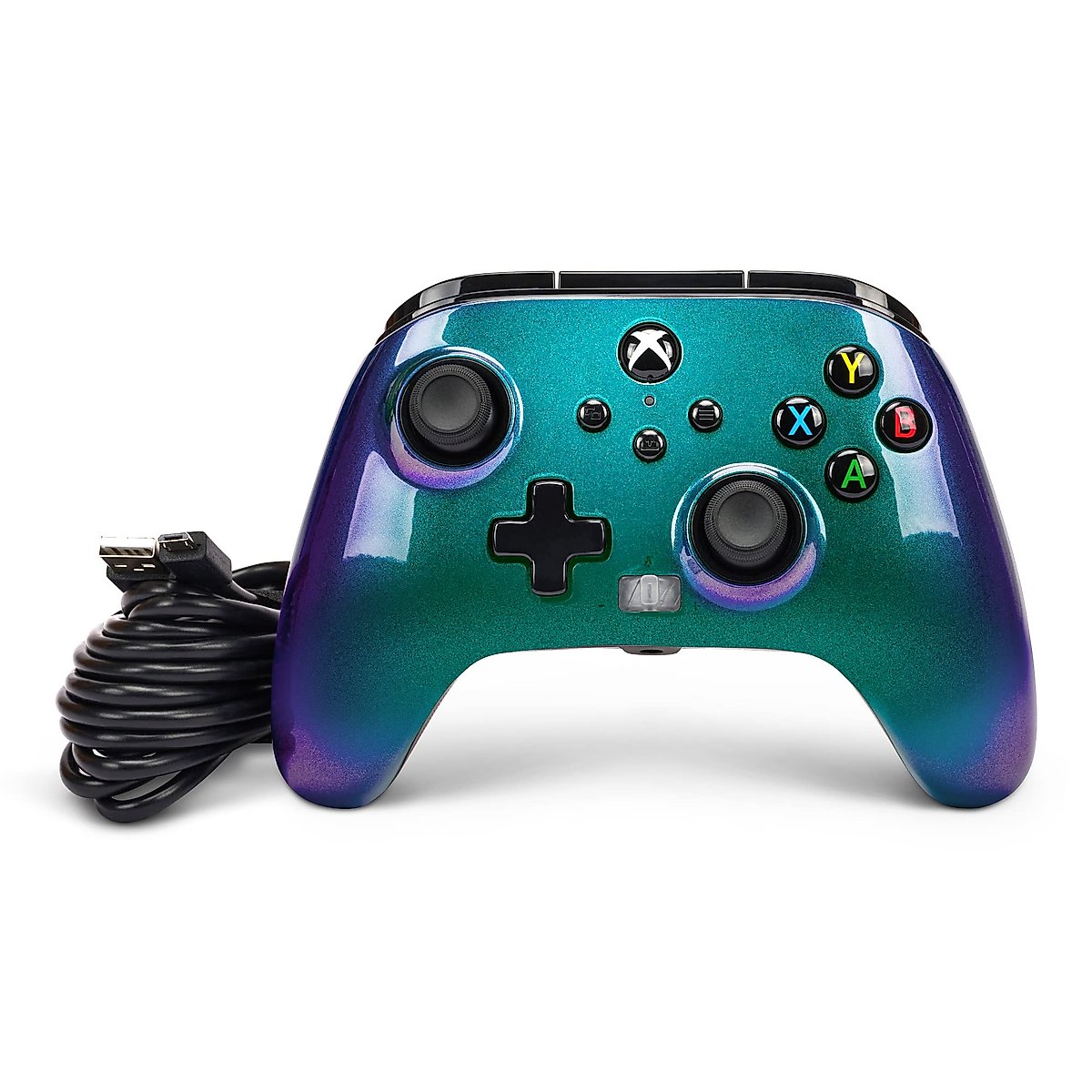 PowerA Enhanced Wired Controller for Xbox Series X|S - Aurora Borealis, gamepad, video game /gaming controller