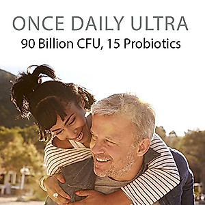 Garden of Life Probiotics for Women and Men, Dr. Formulated Once Daily Ultra 90 Billion Adult Probiotic for Digestive Health, Immune System Support, Acidophilus, Prebiotics, 30 Vegetarian Capsules