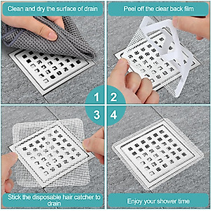 30Pcs-Disposable Shower Drain Hair Catcher&Bathtub Drain Cover& Shower Hair Drain Catcher,Kitchen Sink Drain Strainer&Bathroom Sink Drain StrainerFor Sink Stopper,Bathtub,Bathroom,Sink,Human&Pet Hair