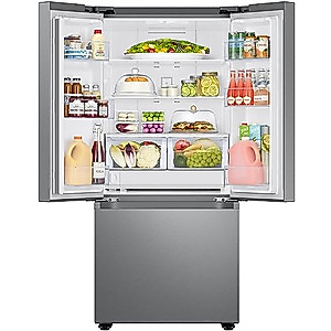30” French Door Refrigerator with Water Dispenser