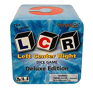LCR Left Center Right DICE Game- Deluxe Edition