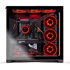 Skytech Prism II Gaming PC Desktop – AMD Ryzen 9 5900X 3.7 GHz, RTX 3090 24G GDDR6X, 1TB NVME SSD, 16G DDR4 3200, 1000W Gold PSU, 360mm AIO, AC Wi-Fi, Windows 10 Home 64-bit