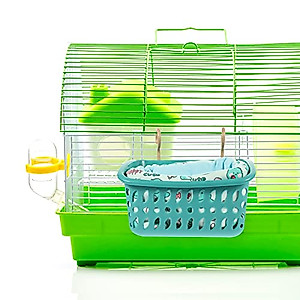 PATKAW Hanging Hamster Bed Rat Hammock House Bedding Small Pet Animals Cage Nest Habitats Hanging Basket Warm Bed for Guinea Pig Rat