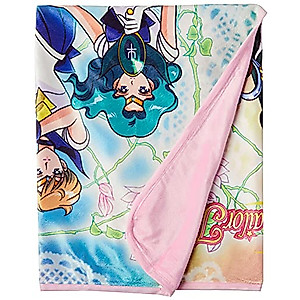 Great Eastern Entertainment Sailor Moon S Throw Blanket, Multicolor, 48" Wide x 60" Long