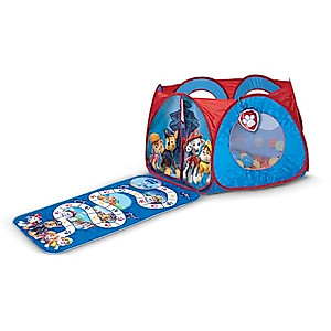 Paw Patrol Ball Pit with 20 Soft Flex Balls Pop and Play Arena for Kids Baby Toddler Infant Boys & Girls [20 Balls Included]