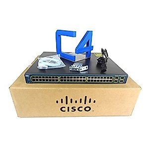 Cisco WS-C3560-48PS-S Catalyst C3560 48-Port PoE Network Switch (Renewed)