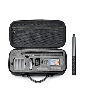 vgsion Carry Case Invisible Selfie Stick for Insta360 One X3 and One X2