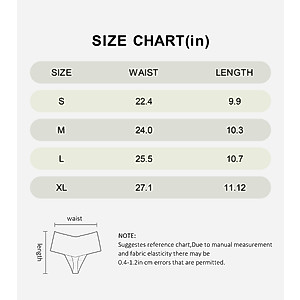 DEANGELMON Womens Thongs High Waisted Seamless Underwear for Women Breathable No Show Panties 4 Pack Medium(4P6)