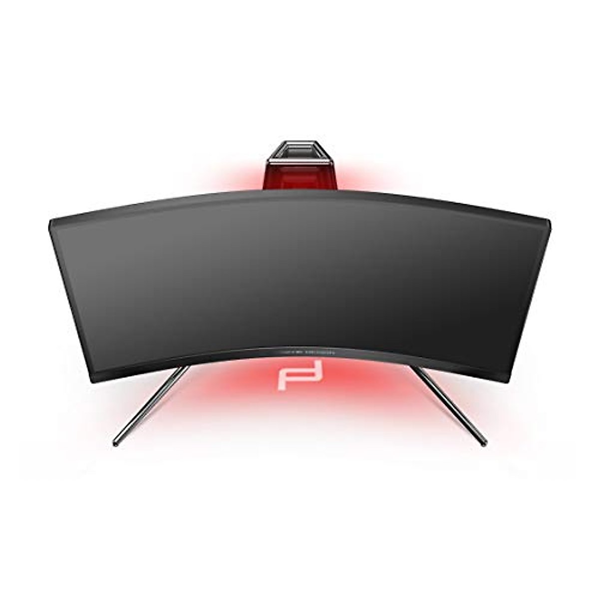 Porsche Design Agon PD27 27" Gaming Monitor, 1000R Curved QHD (2560x1440), 240Hz 0.5ms, DisplayHDR 400, Light FX, Quick Switch Keypad, Low Input Lag, Height-Adjust, 4Yr Re-Spawned, Black