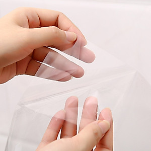 Emoyi Kitchen Backsplash Wallpaper Stickers Waterproof Oilproof High Temperature Resistant Transparent PVC,17.5inchesx27.5inches /6pcs