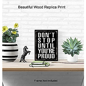 Motivational Wall Art Posters - Inspirational Gifts for Men - Entrepreneur Wall Art - Inspiring Positive Quotes Sayings - Encouragement Gifts - Encouraging Wall Decor - Home Office, Gym Wall Decor