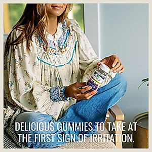 Nature’s Way Sambucus Relief Gummies, Feel Better Faster**, Reactive Support, Clinically Proven South African Geranium, with Elderberry, Vitamin C & Zinc, 60 Gummies