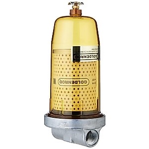 GOLDENROD 496-3/4 WATER-BLOCK FILTER (56591) Bowl Fuel Tank Filter with 3/4" NPT Top Cap