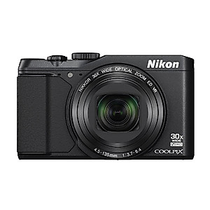 Nikon COOLPIX S9900 Digital Camera with 30x Optical Zoom and Built-in Wi-Fi (Black)(Renewed)