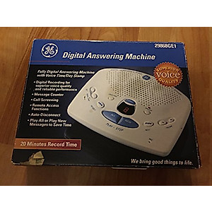 G.E. Digital Answering Machine 29868GE1-B