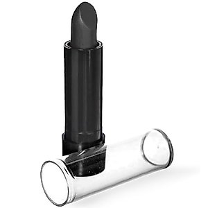 AMSCAN Bold & Daring Black Lipstick (0.08 oz)- 1 Pc - Perfect for a Striking Look and Unleashing Your Inner Rebel