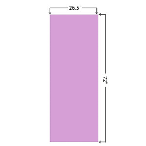 Eunzel Hot Yoga Towel Non Slip Yoga Mat Towel Non-Slip Sweat Absorbent Microfiber Towel for Hot Yoga, Pilates and Workout 72" x 26.5", Purple