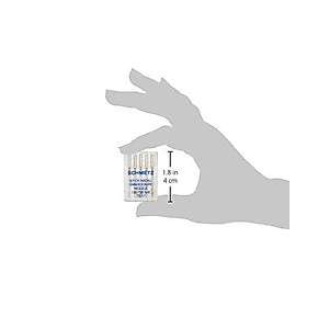 Euro-Notions Embroidery Machine Needles, Size 11/75, 5/pkg,Silver