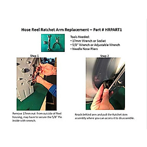 Primefit HRPART1 Locking Cam and Spring assembly - Replacement part for Primefit HRRUB380503 Air Hose Reel