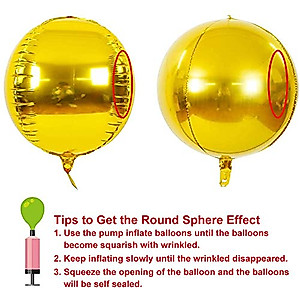 Blue and White Gold Balloons,Blue White Gold Balloon Garland Arch Kit Metallic Chrome God Ballons with Macaroon Blue White Latex Balloons for Wedding Bridal Shower Party Baby Shower Decoration