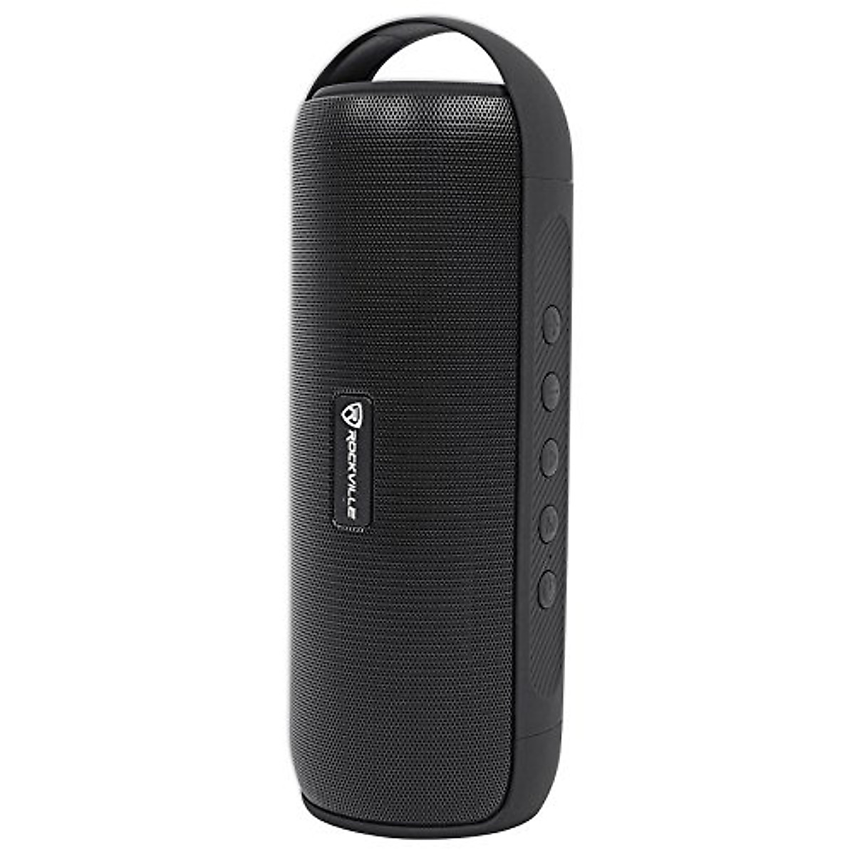 Rockville RPB25 40 Watt Portable/Outdoor Bluetooth Speaker w/USB+SD+Aux In+FM, Black, Small