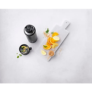 Zwilling 1007756 Vacuum Flask 1 Litre Black, 18/8 stainless steel