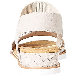 Skechers womens Desert Kiss Sandal, Off White, 8 US