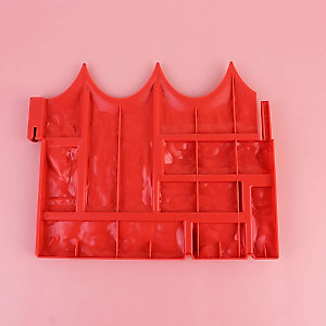 DOITOOL 10pcs Lawn Edging Lawn Border Fence Plant Border Garden Fence