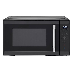 1.1 cu. ft. Countertop Microwave Oven, 1000 Watts, Black Stainless Steel