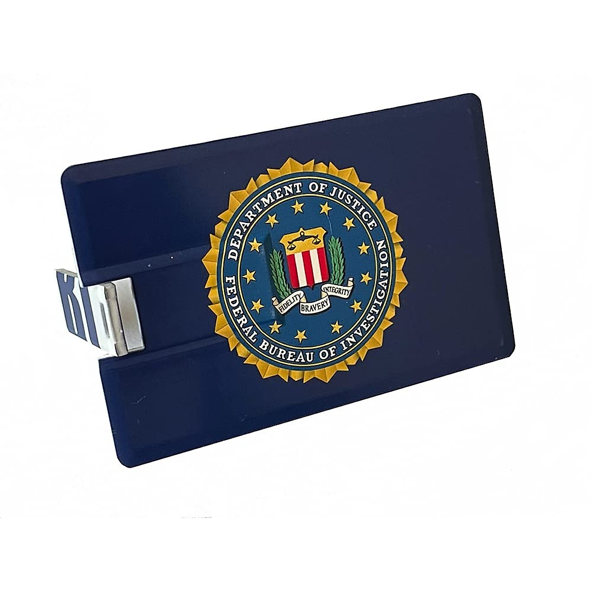 USB Flash Drive 64GB Thumb Drive High Speed USB Drive USB 2.0 Memory Stick FBI/CIA ID Card Certificate Accessories Design Waterproof